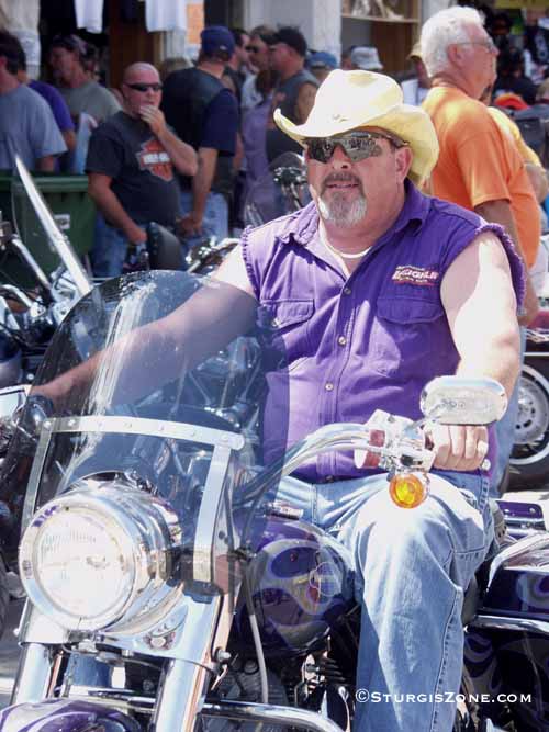 Sturgis 2004 - Purple Cowboy