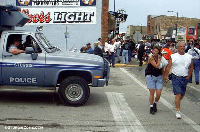 Sturgis, South Dakota Police Truck